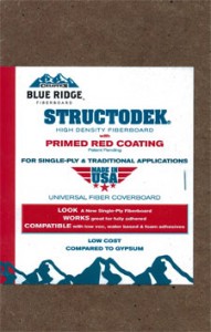 Request a Sample of Structodek HD with Primed Red Coating - BLUE RIDGE ...