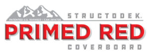 STRUCTODEK HD with PRIMED RED COATING - BLUE RIDGE FIBERBOARD